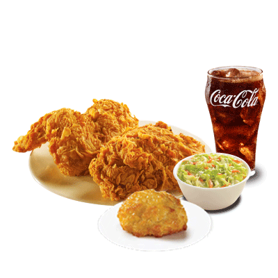 2 PCS Chicken Combo (Original or Spicier Spicy)